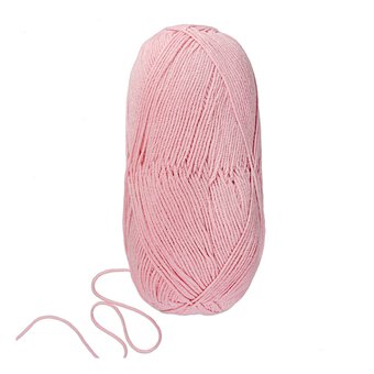 Wendy Pink Supreme Cotton Love DK Yarn 100g | Hobbycraft