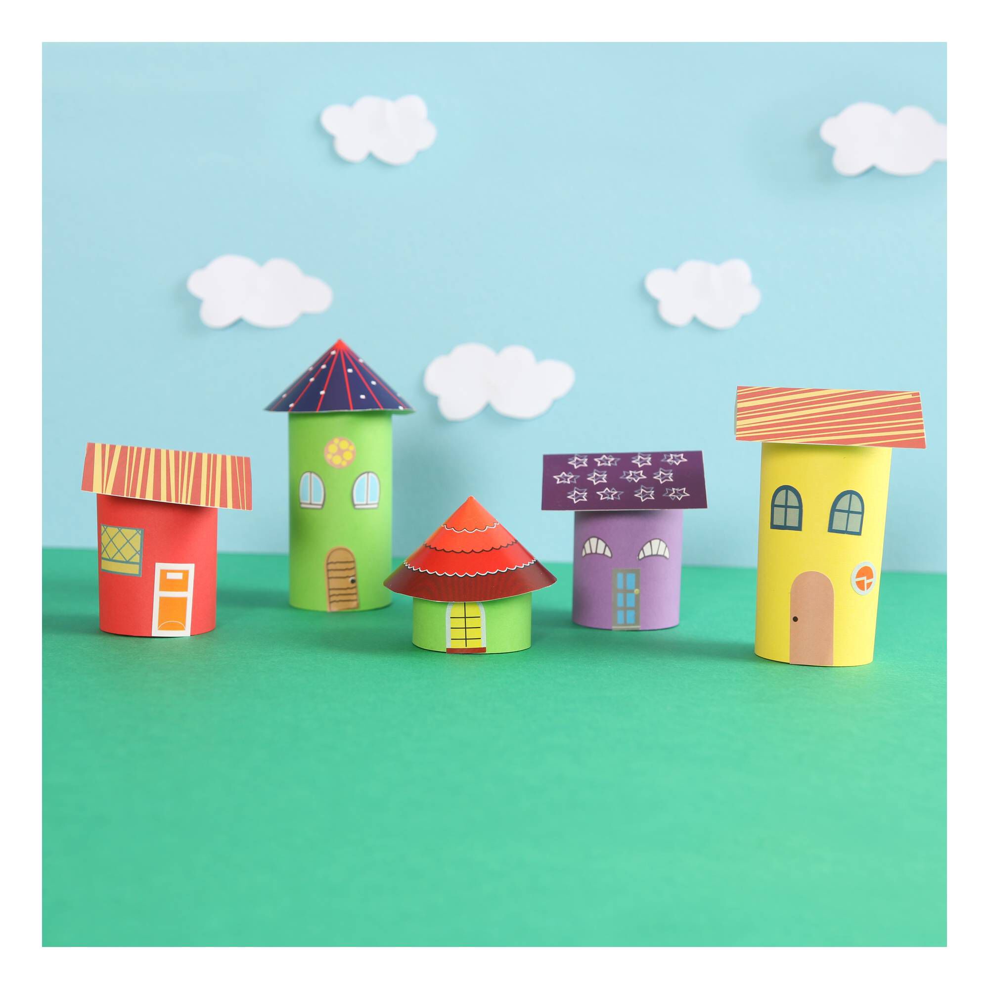 Make Your Own Paper Houses Kit | Hobbycraft
