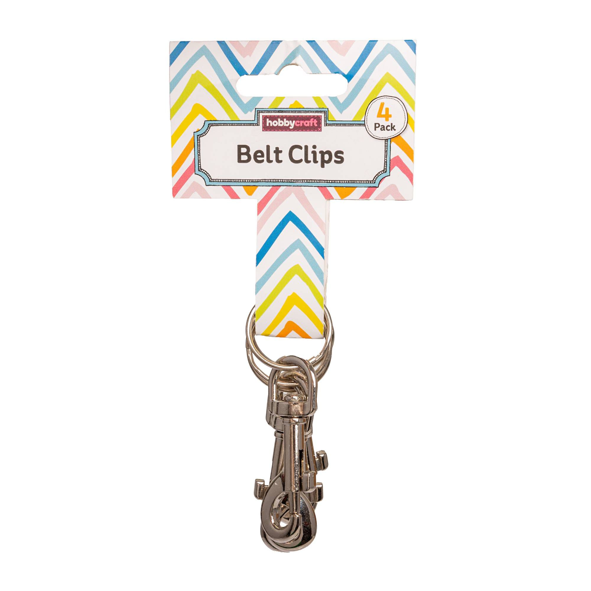 Belt Clips 4 Pack | Hobbycraft