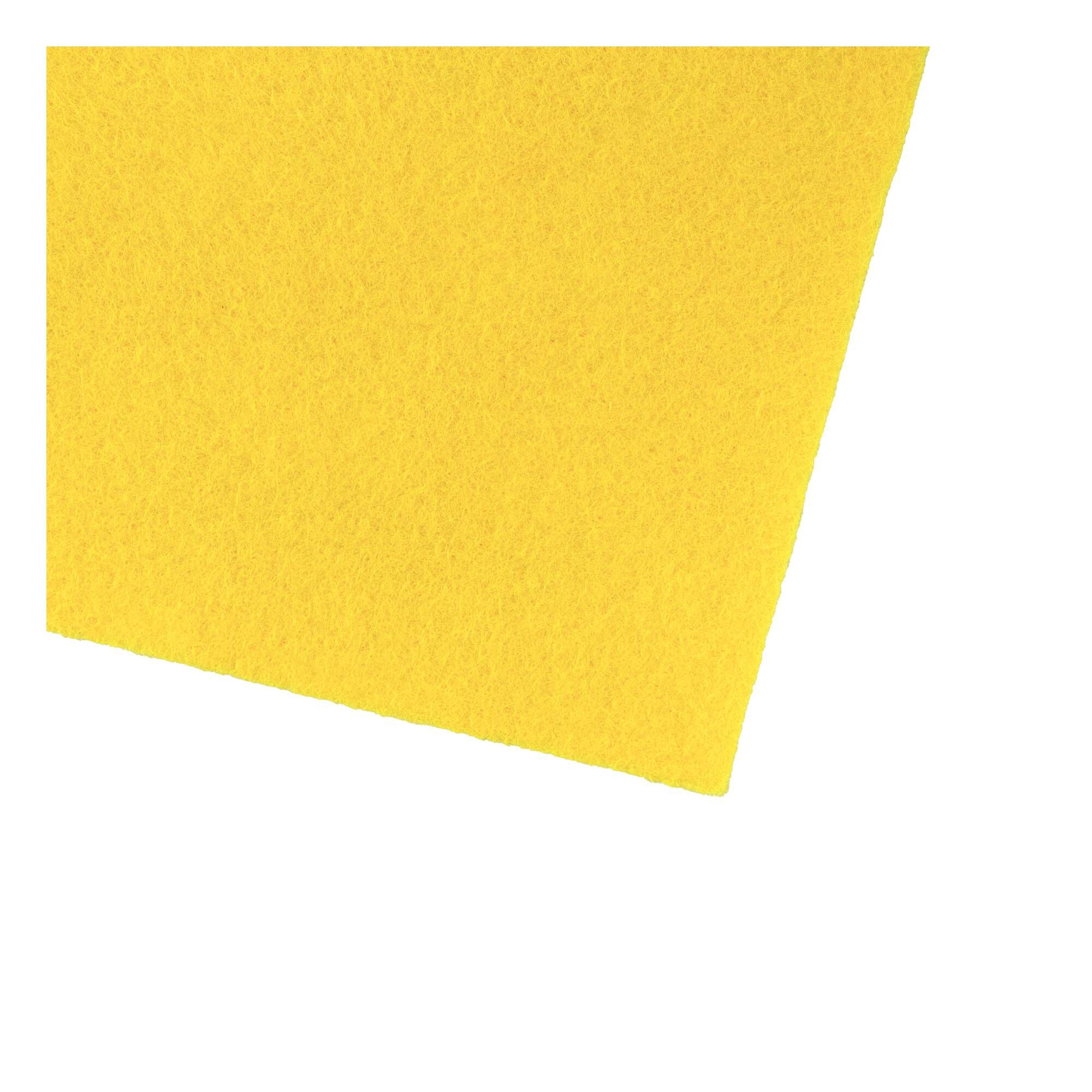 Yellow Self-Adhesive Felt Sheet 9 x 12 Inches | Hobbycraft