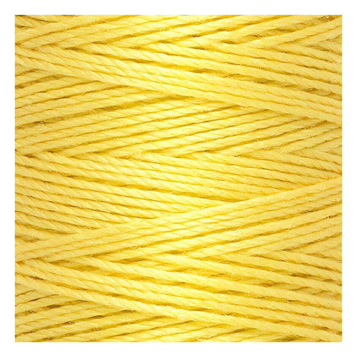 Gutermann Yellow Top Stitch Thread 30m (852) | Hobbycraft