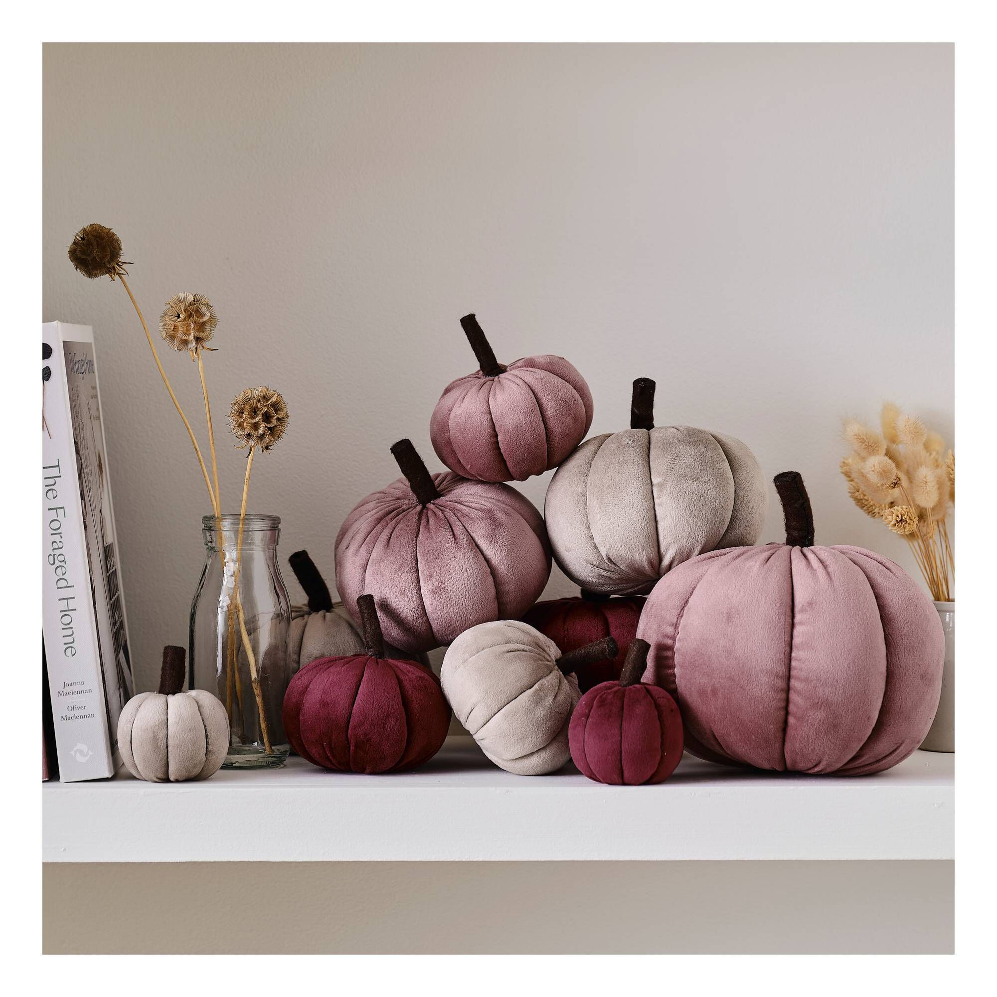 Pink Plush Pumpkin 9cm | Hobbycraft