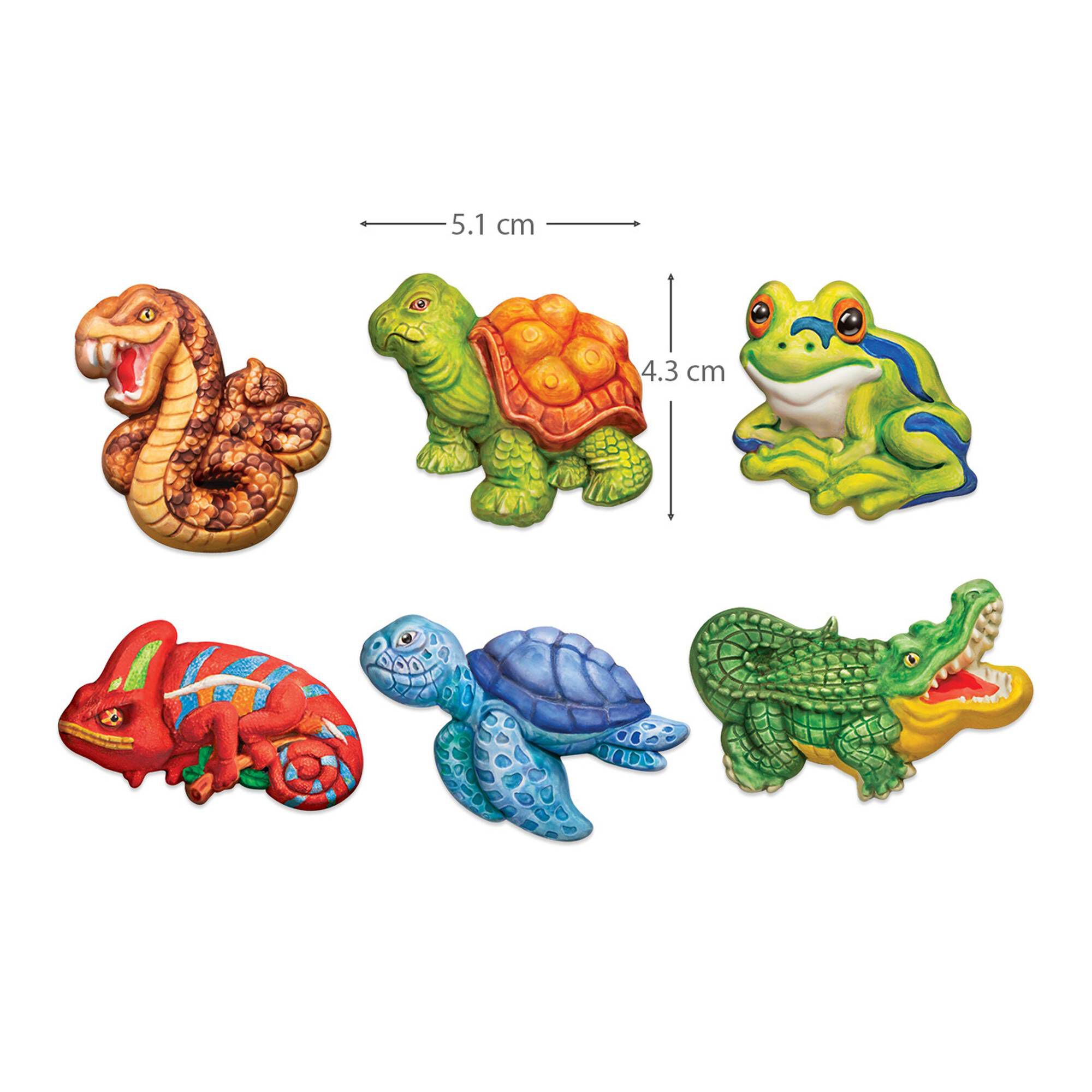 3D Reptile and Amphibian Mould and Paint Kit | Hobbycraft