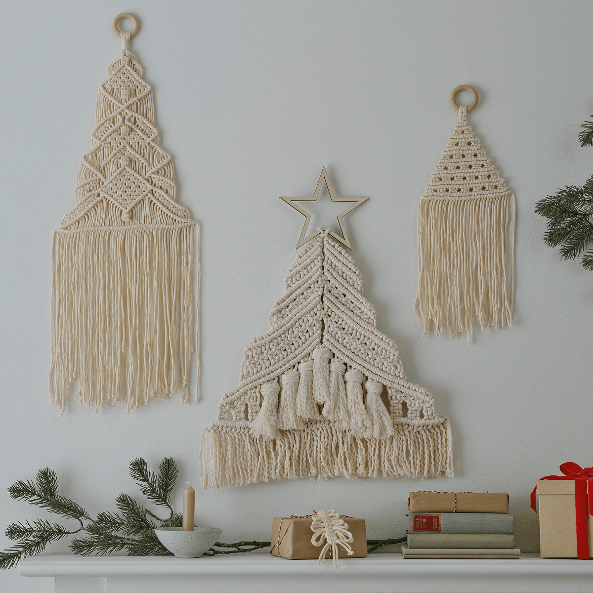 How to Make Macramé Christmas Tree Decorations | Hobbycraft