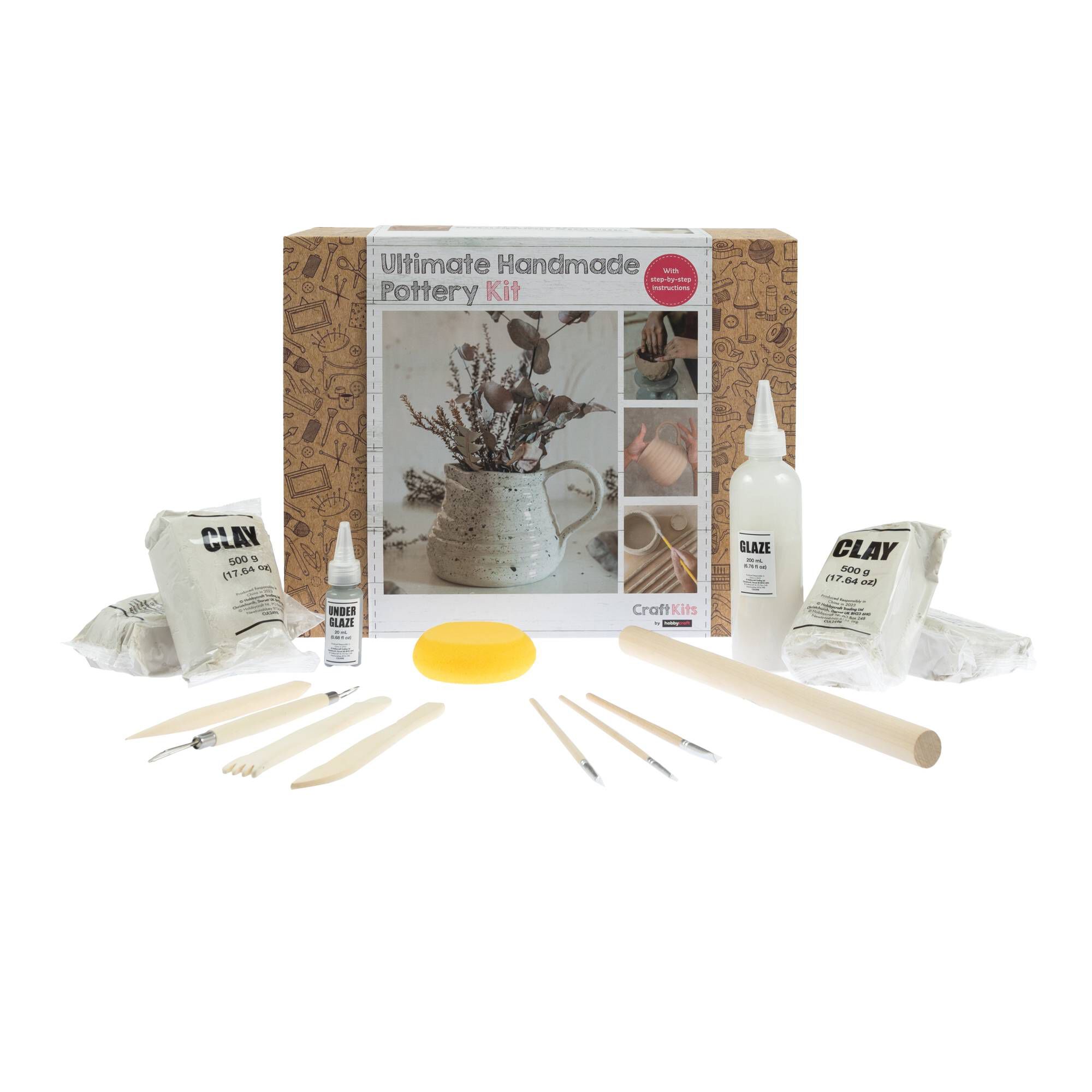 Ultimate Handmade Pottery Kit | Hobbycraft