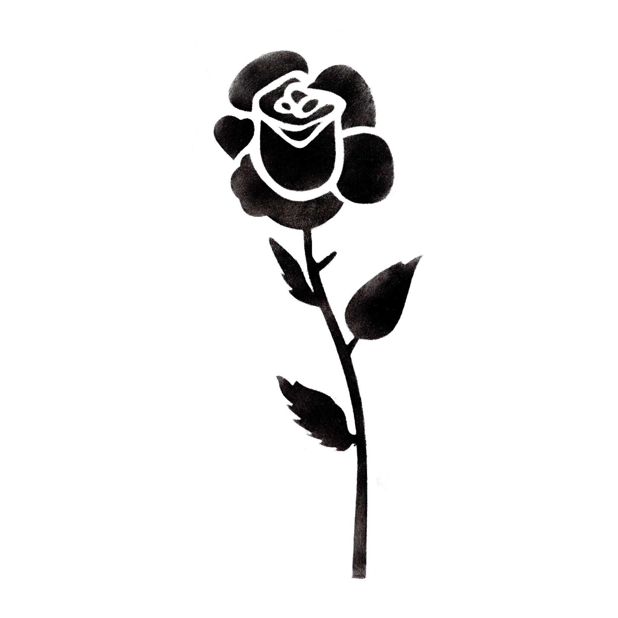 Rose Stencil 10cm x 25cm | Hobbycraft