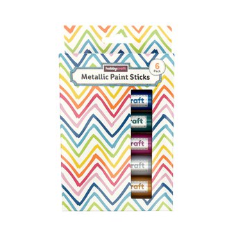 Metallic Paint Sticks 6 Pack | Hobbycraft