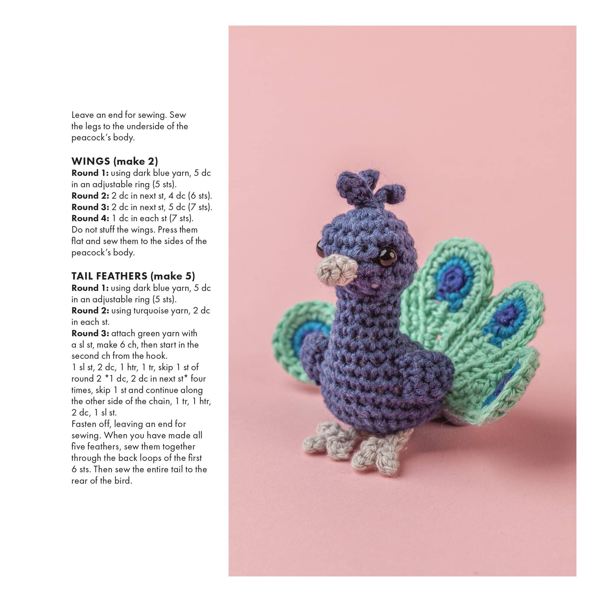Mini Amigurumi Birds Pattern Book | Hobbycraft