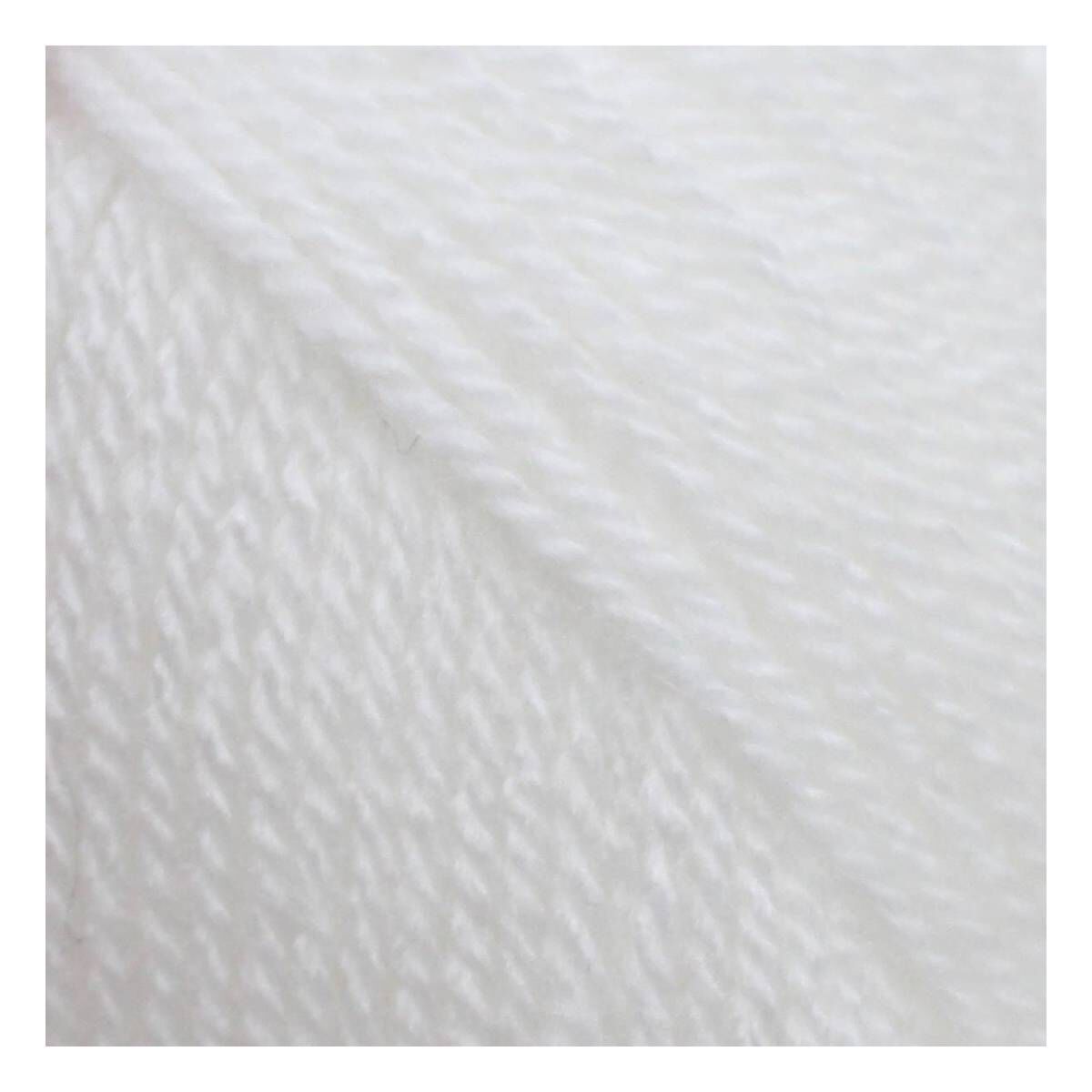 Knitcraft White Everyday DK Yarn 50g | Hobbycraft