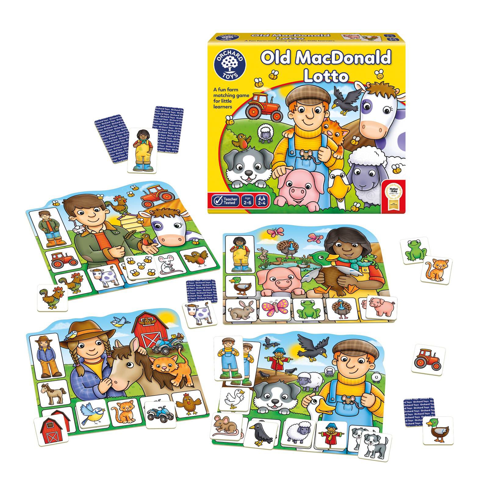 Orchard Toys Old Macdonald Lotto Game | Hobbycraft