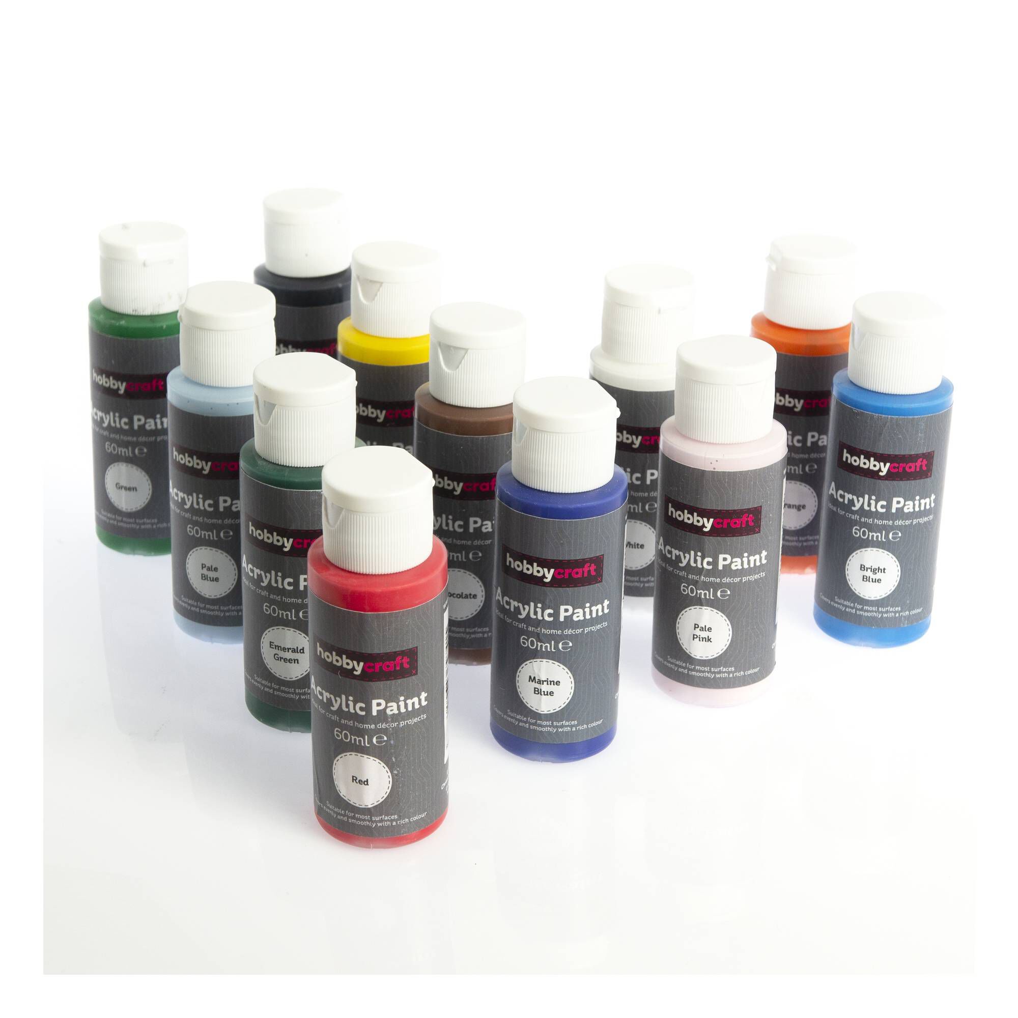 Orange Acrylic Craft Paint 60ml | Hobbycraft