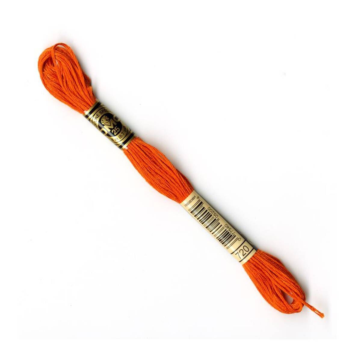 DMC Orange Mouline Special 25 Cotton Thread 8m (720) | Hobbycraft