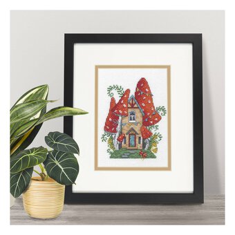 Dimensions Forest House Counted Cross Stitch Kit 14cm x 19cm | Hobbycraft