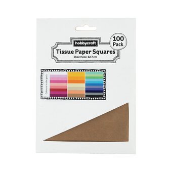 Assorted Tissue Paper Squares 100 Pack | Hobbycraft