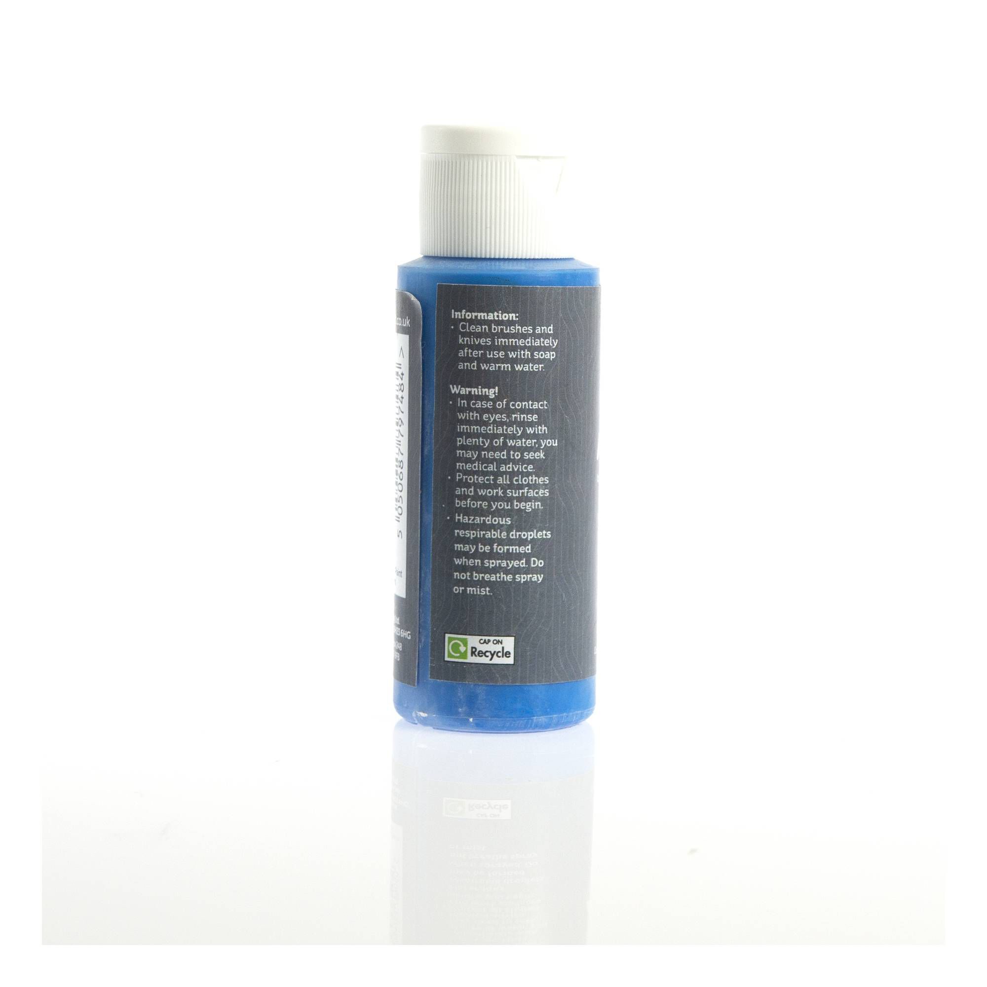 Bright Blue Acrylic Craft Paint 60ml | Hobbycraft
