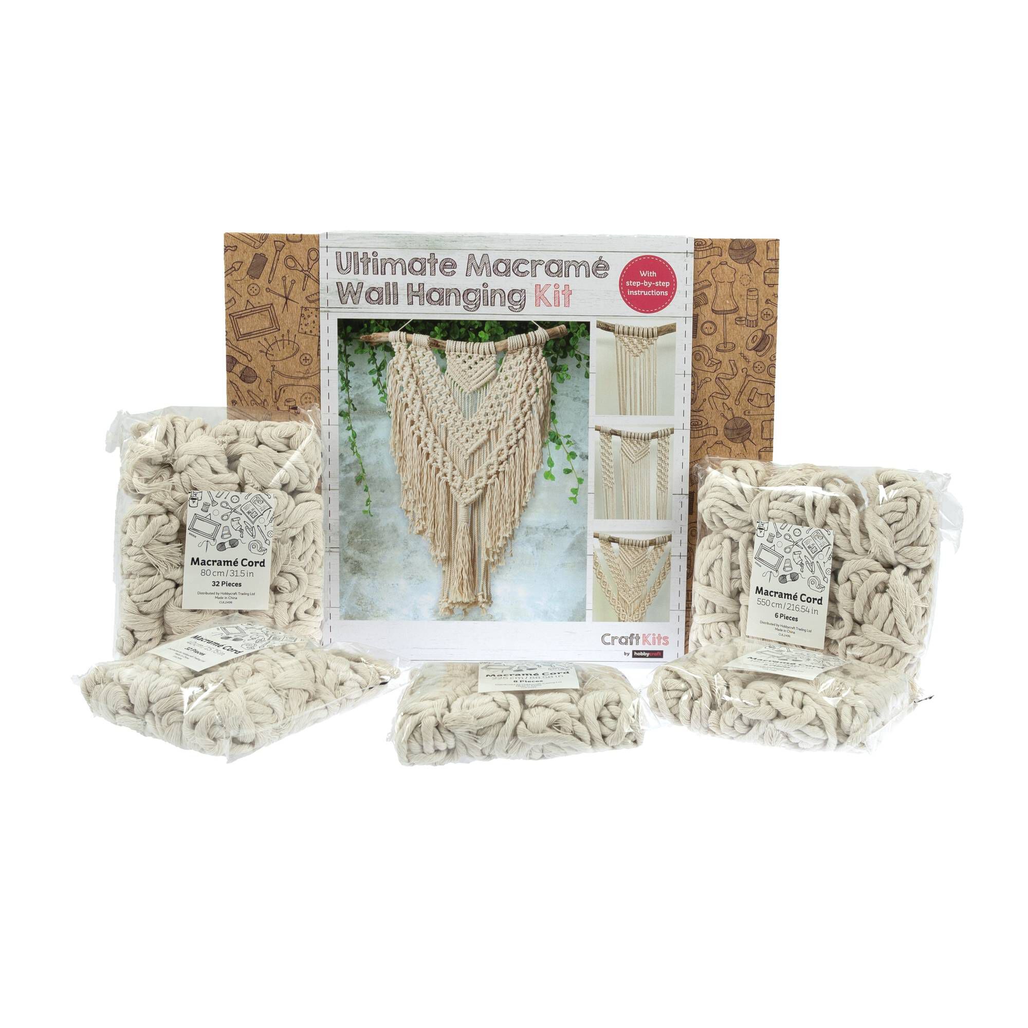 Ultimate Macramé Wall Hanging Kit | Hobbycraft