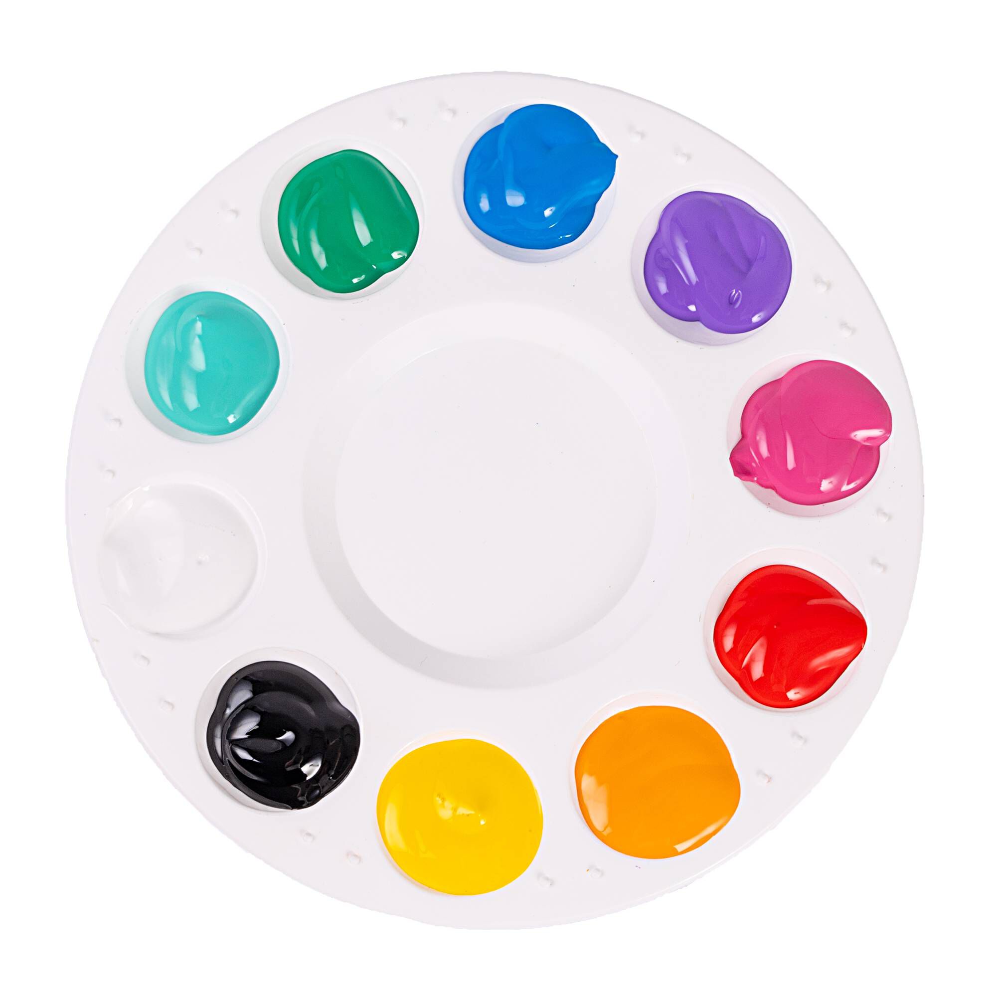 Bright Acrylic Craft Paint 60ml 10 Pack | Hobbycraft