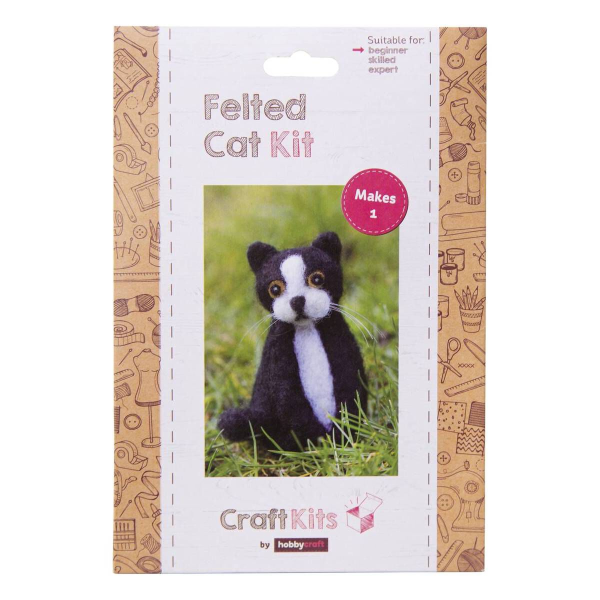 Felted Cat Kit | Hobbycraft