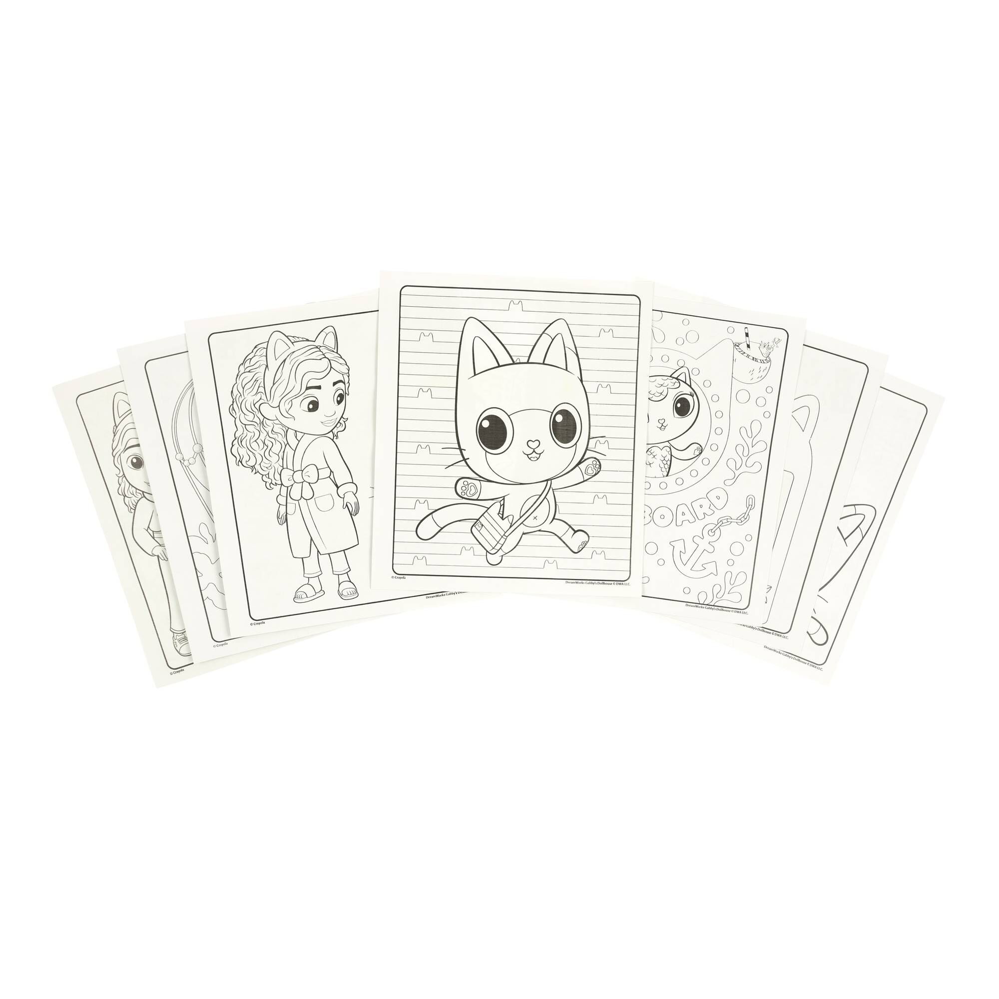 Crayola Gabby’s Dollhouse Color Wonder Colouring Set | Hobbycraft