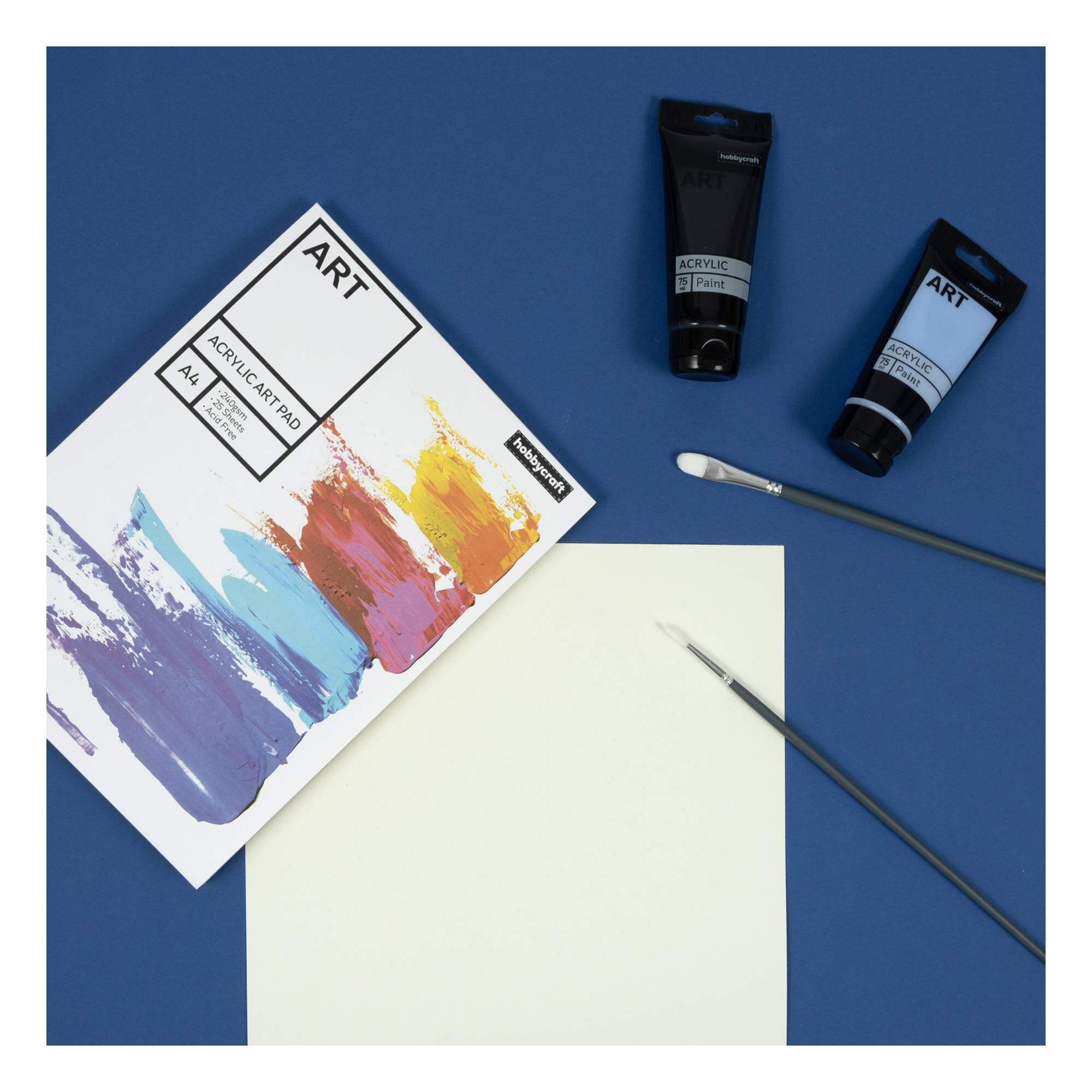 Acrylic Art Pad A4 25 Sheets | Hobbycraft