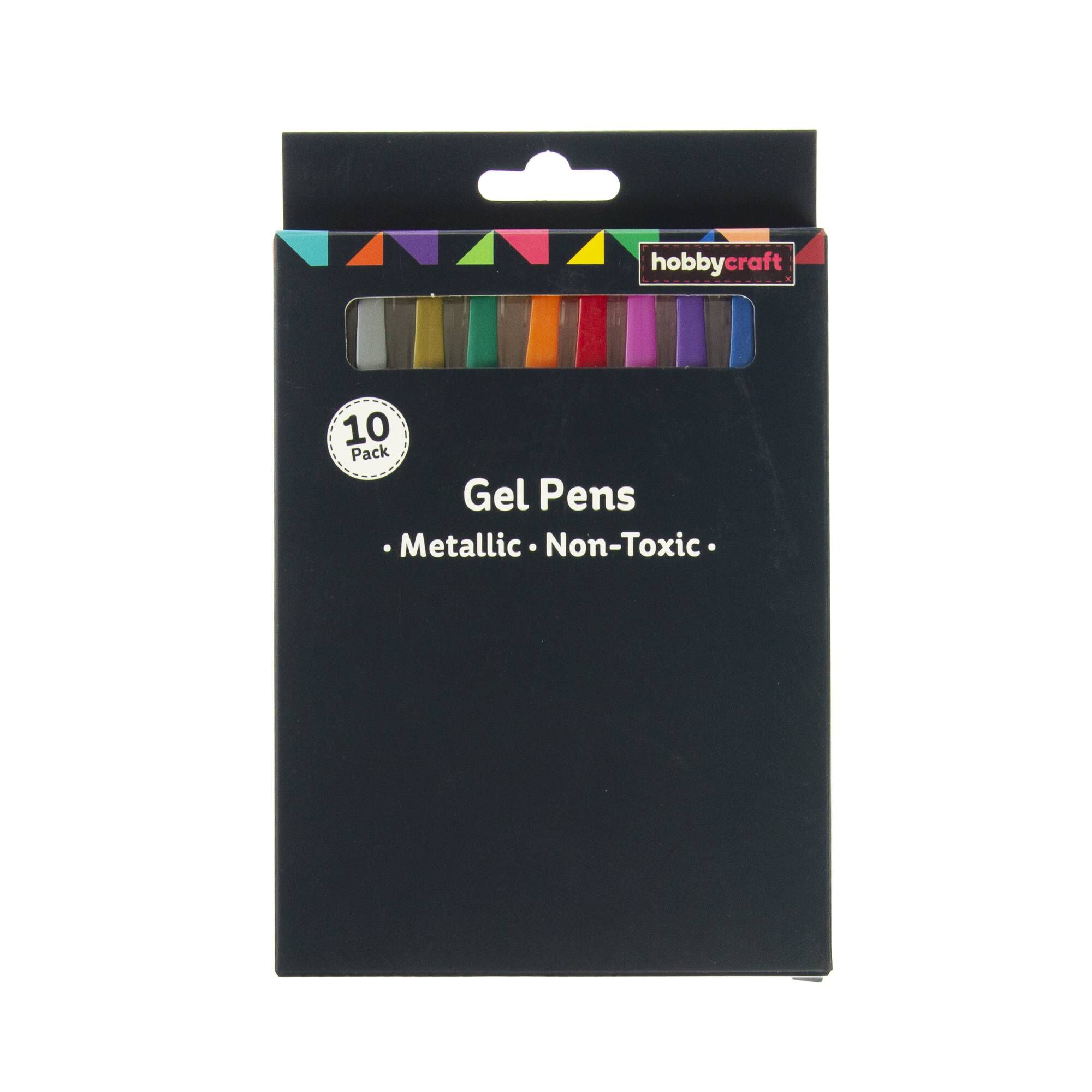 Metallic Gel Pens 10 Pack | Hobbycraft