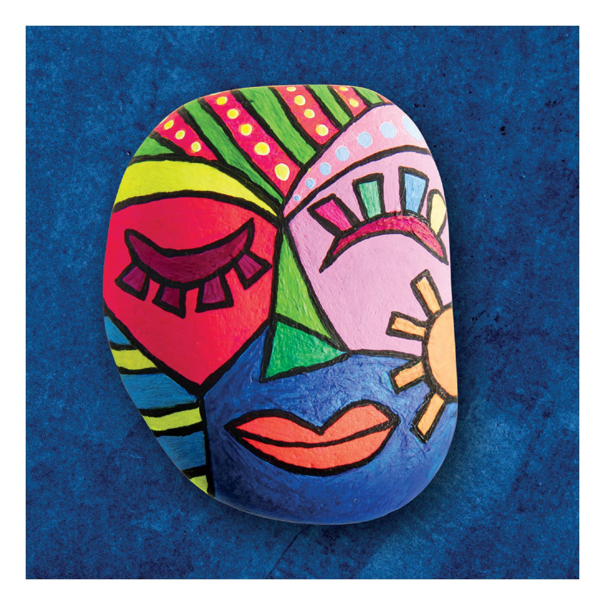 Neon Rock Art Kit | Hobbycraft