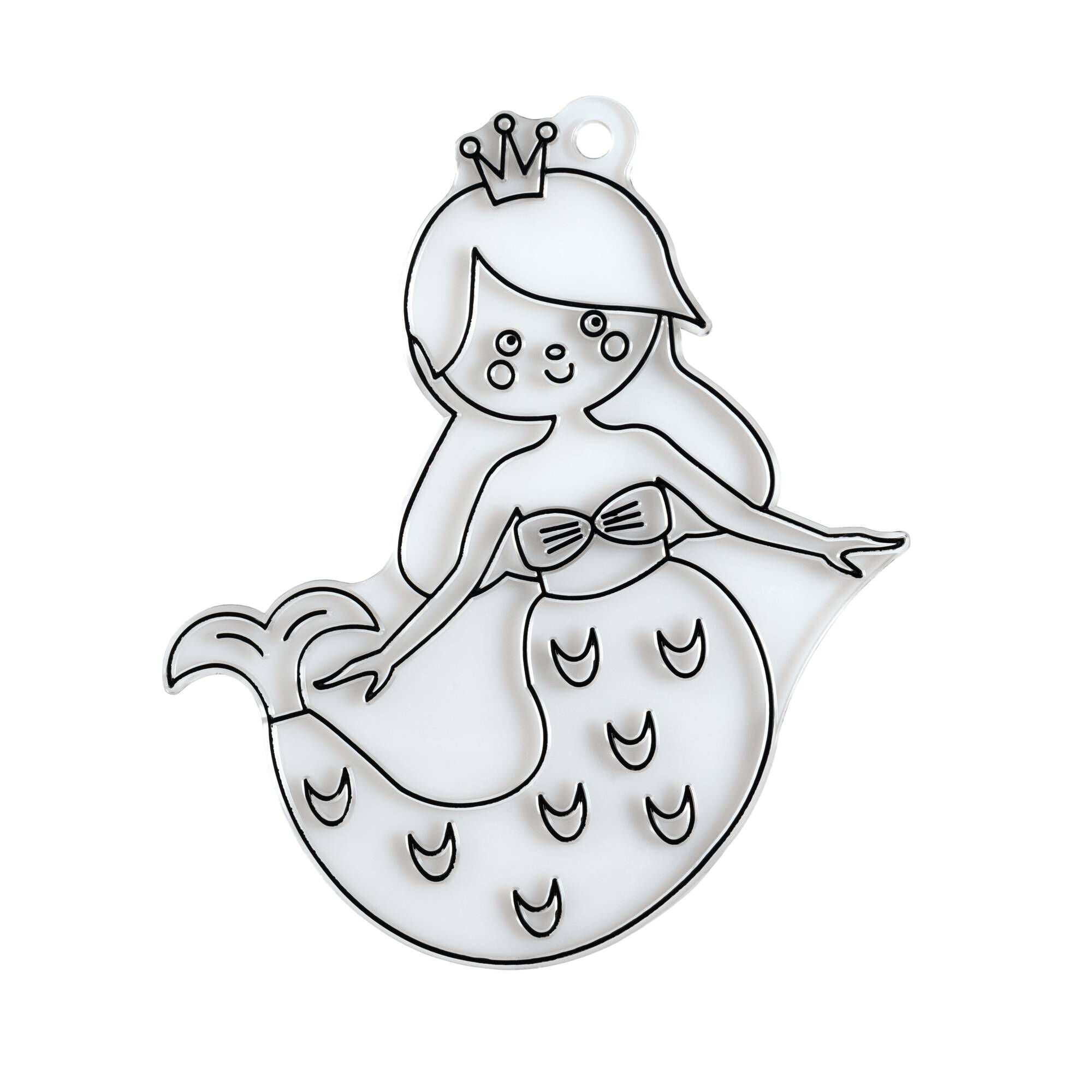 Mermaid Plastic Suncatcher | Hobbycraft