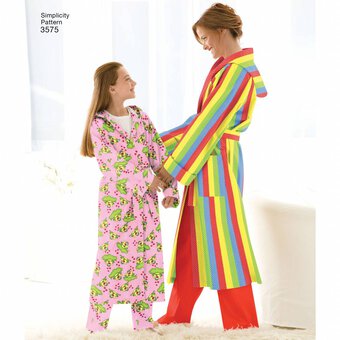 Simplicity Family Sleepwear Sewing Pattern 3575 | Hobbycraft