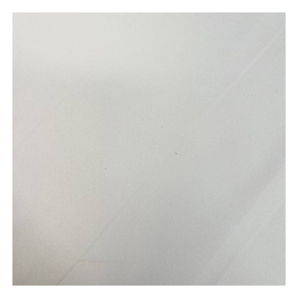 White Polyester Bi-Stretch Fabric by the Metre | Hobbycraft