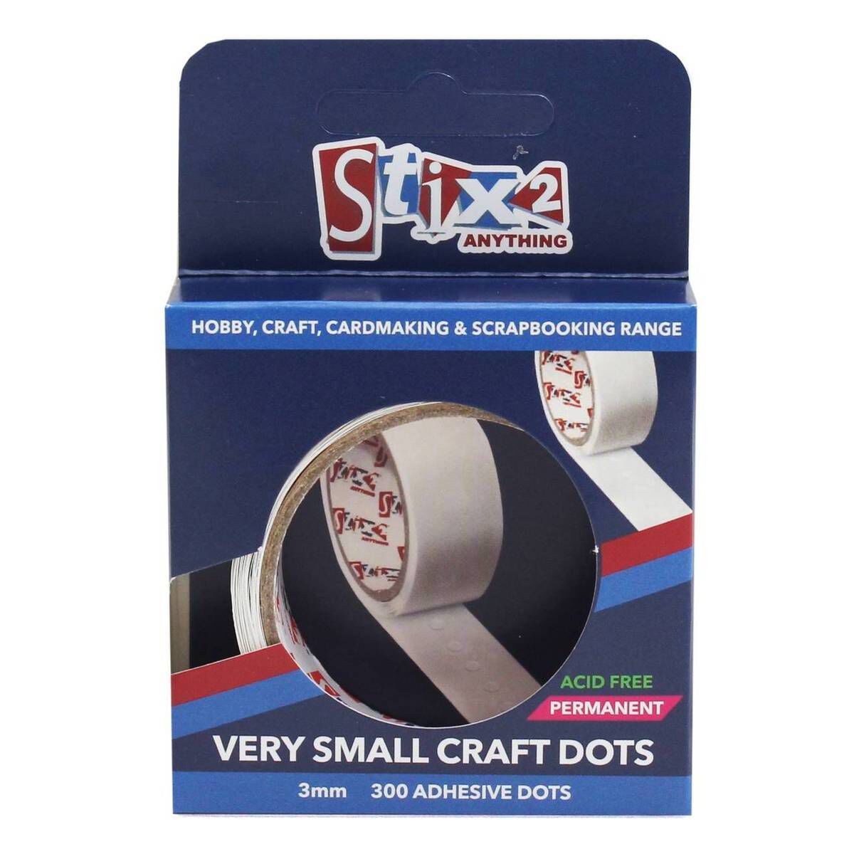 Stix 2 Anything Small Craft Dots 300 Pack | Hobbycraft