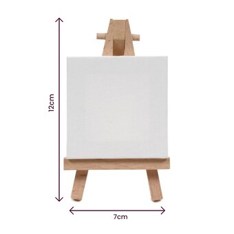 Mini Easel and Canvas Set | Hobbycraft