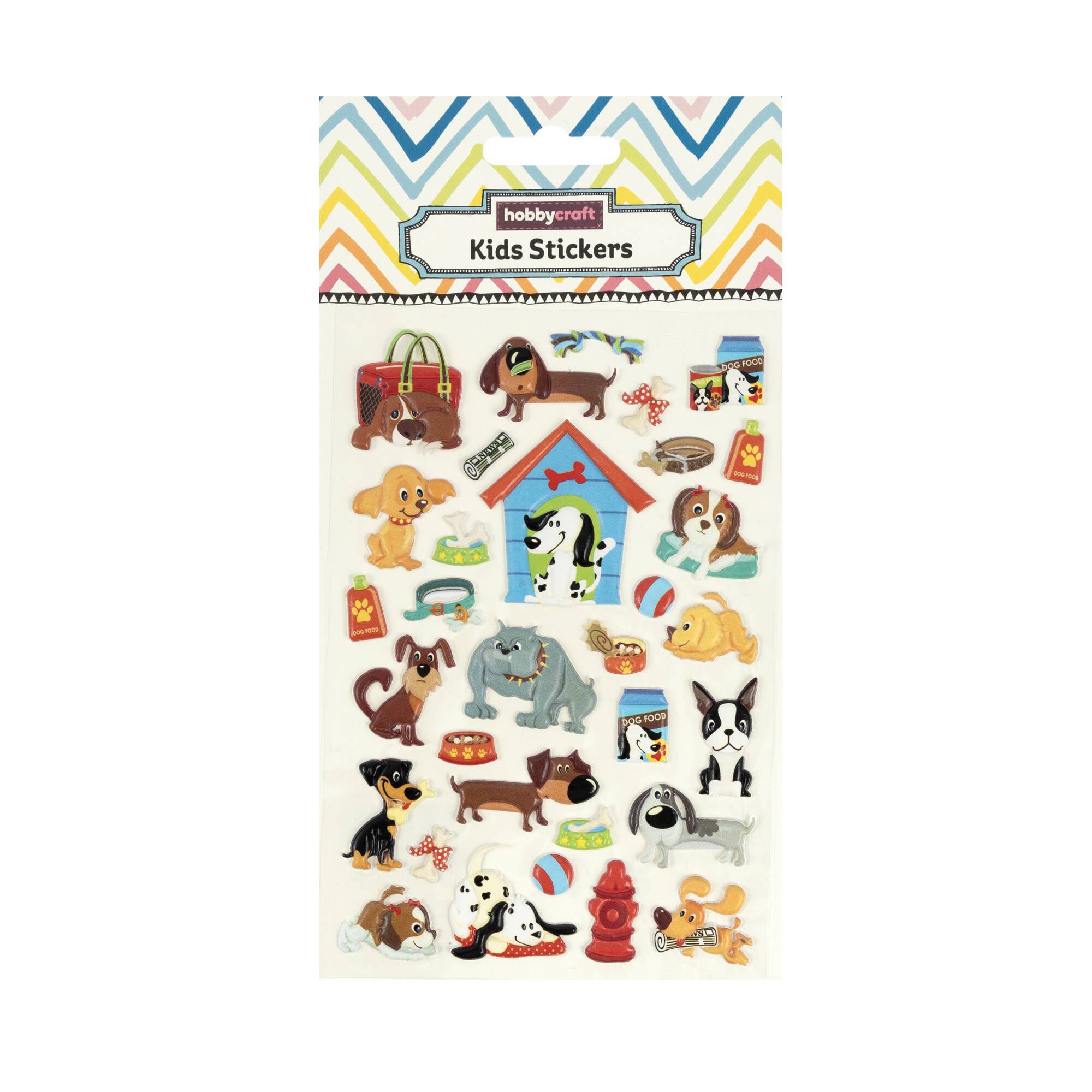 Puppy Puffy Stickers | Hobbycraft