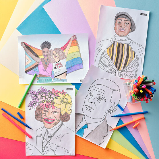pride colouring pictures