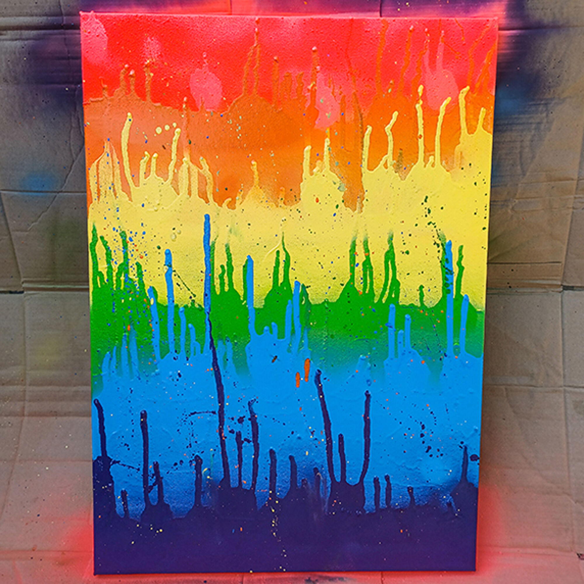 How to Create Abstract Art with Montana Spray Paints | Hobbycraft