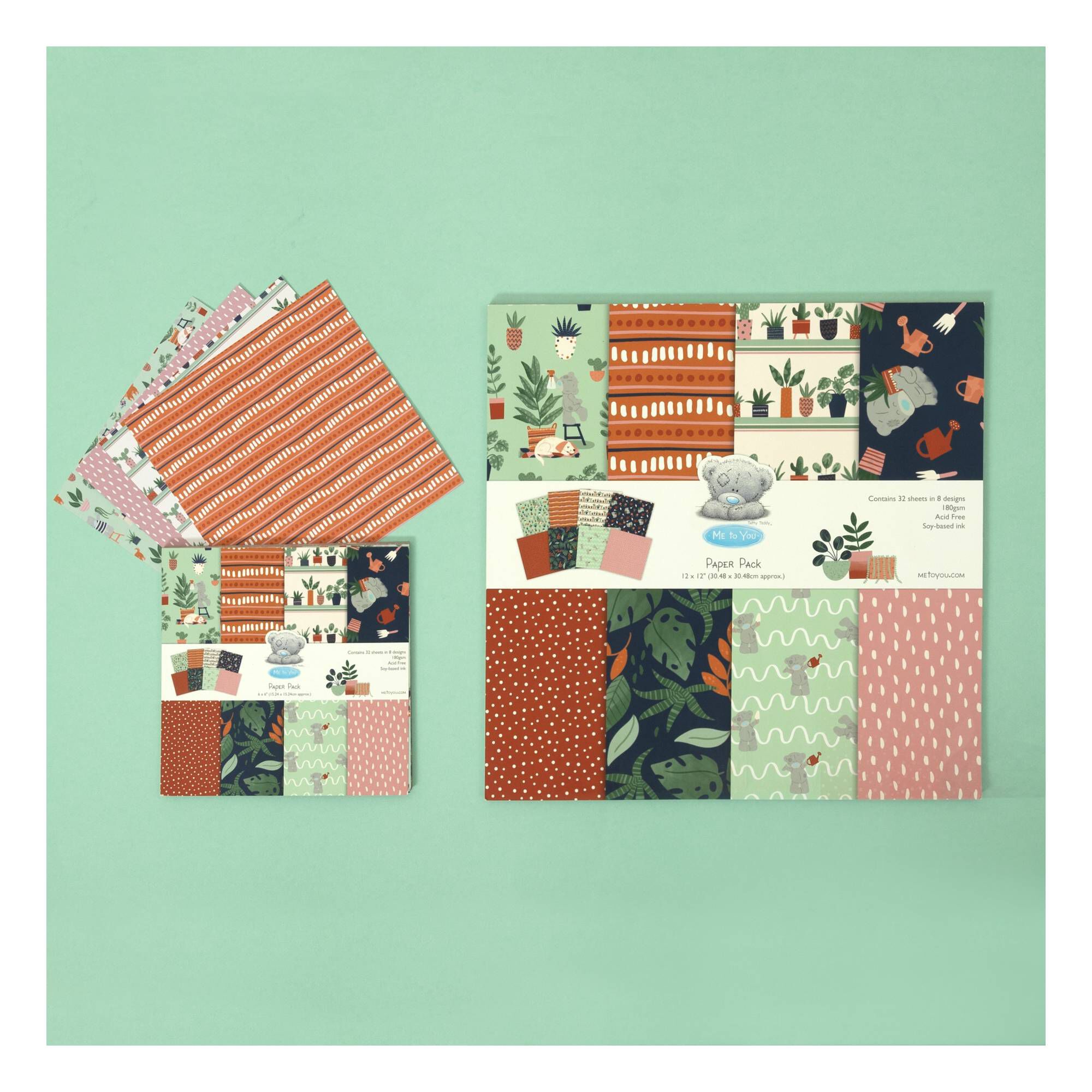 Me to You 6 x 6 Inches Paper Pack 32 Sheets | Hobbycraft