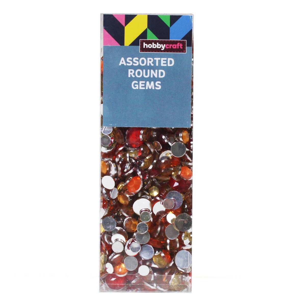 Gold and Copper Assorted Round Gems 90g | Hobbycraft