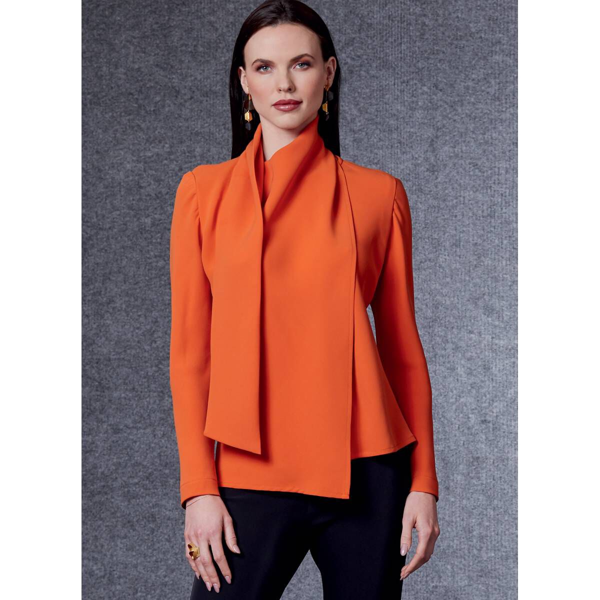 Vogue Women’s Blouse Sewing Pattern V1727 (8-16) | Hobbycraft