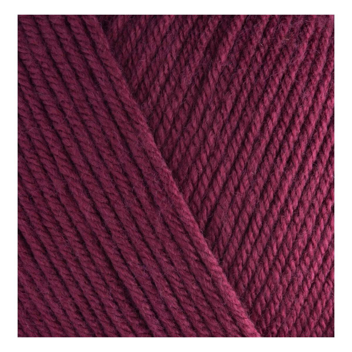 Women's Institute Plum Soft and Smooth Aran Yarn 400g | Hobbycraft