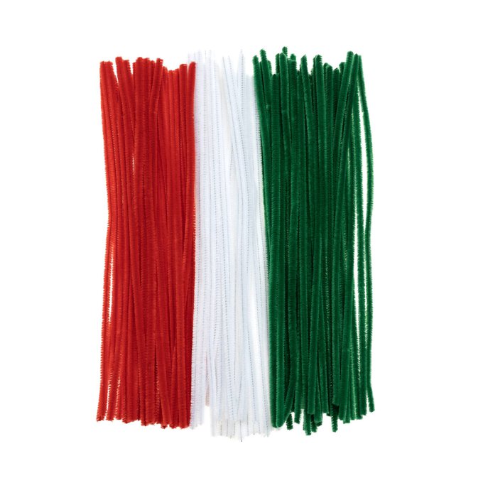 Christmas Pipe Cleaners 100 Pack | Hobbycraft