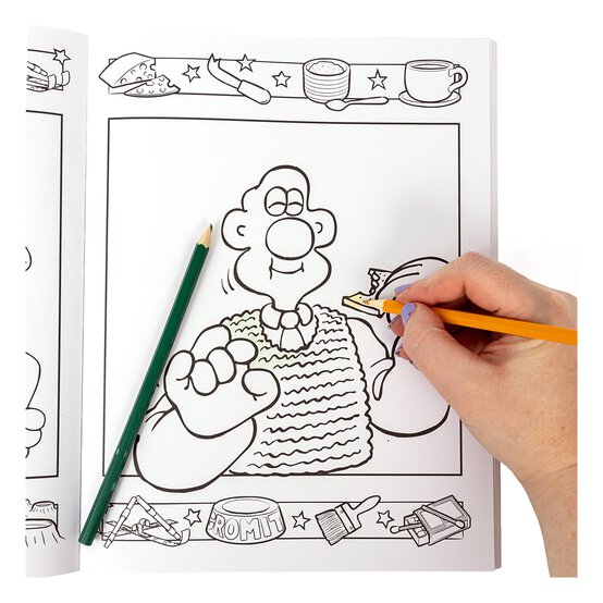 wallace and gromit coloring sheet
