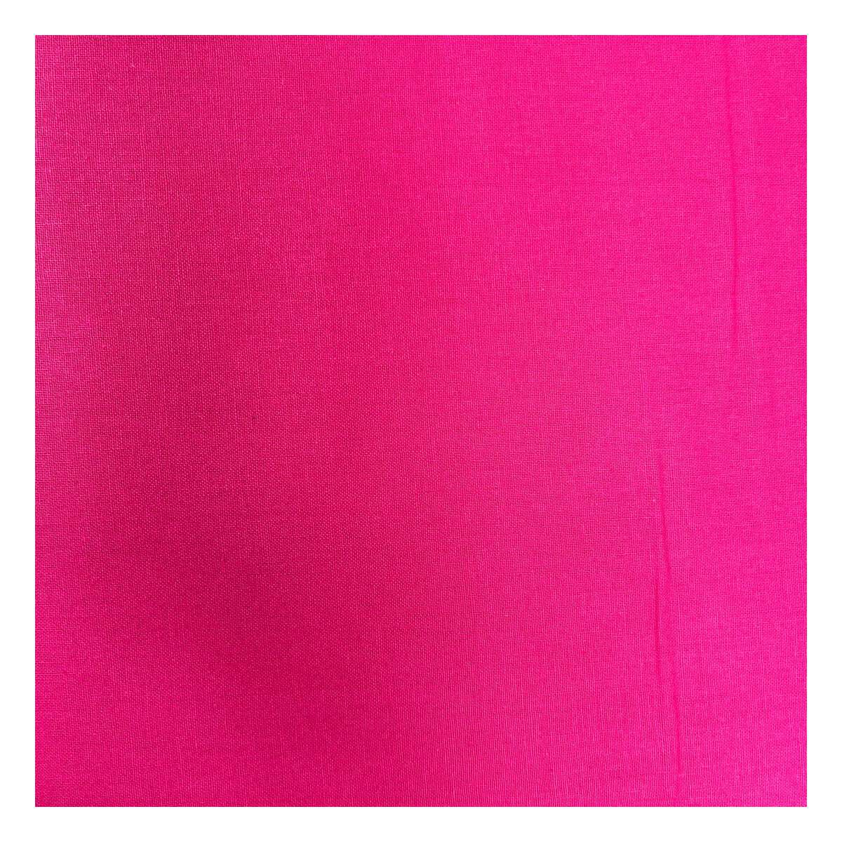 Fuchsia Cotton Homespun Fabric by the Metre | Hobbycraft