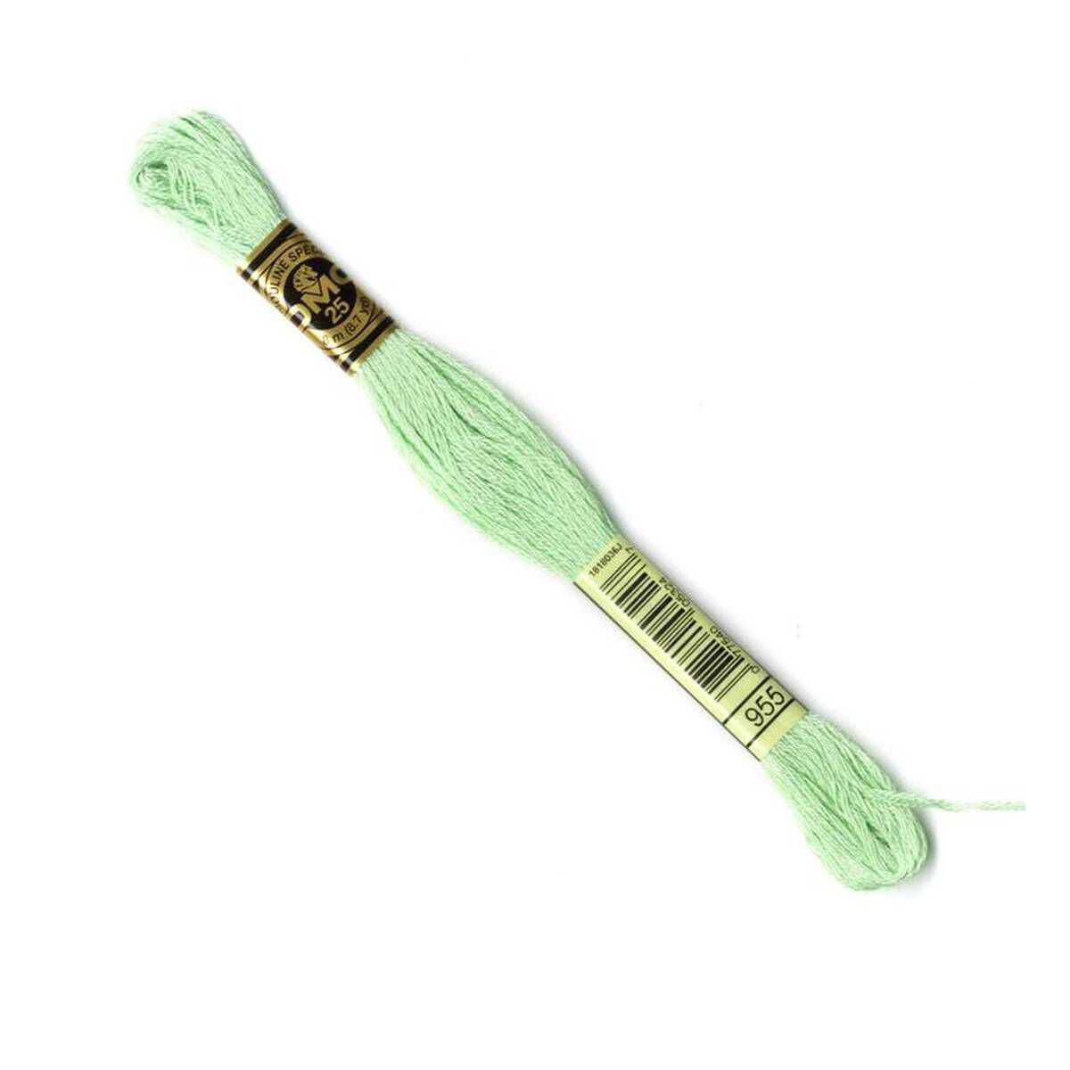 DMC Green Mouline Special 25 Cotton Thread 8m (955) | Hobbycraft
