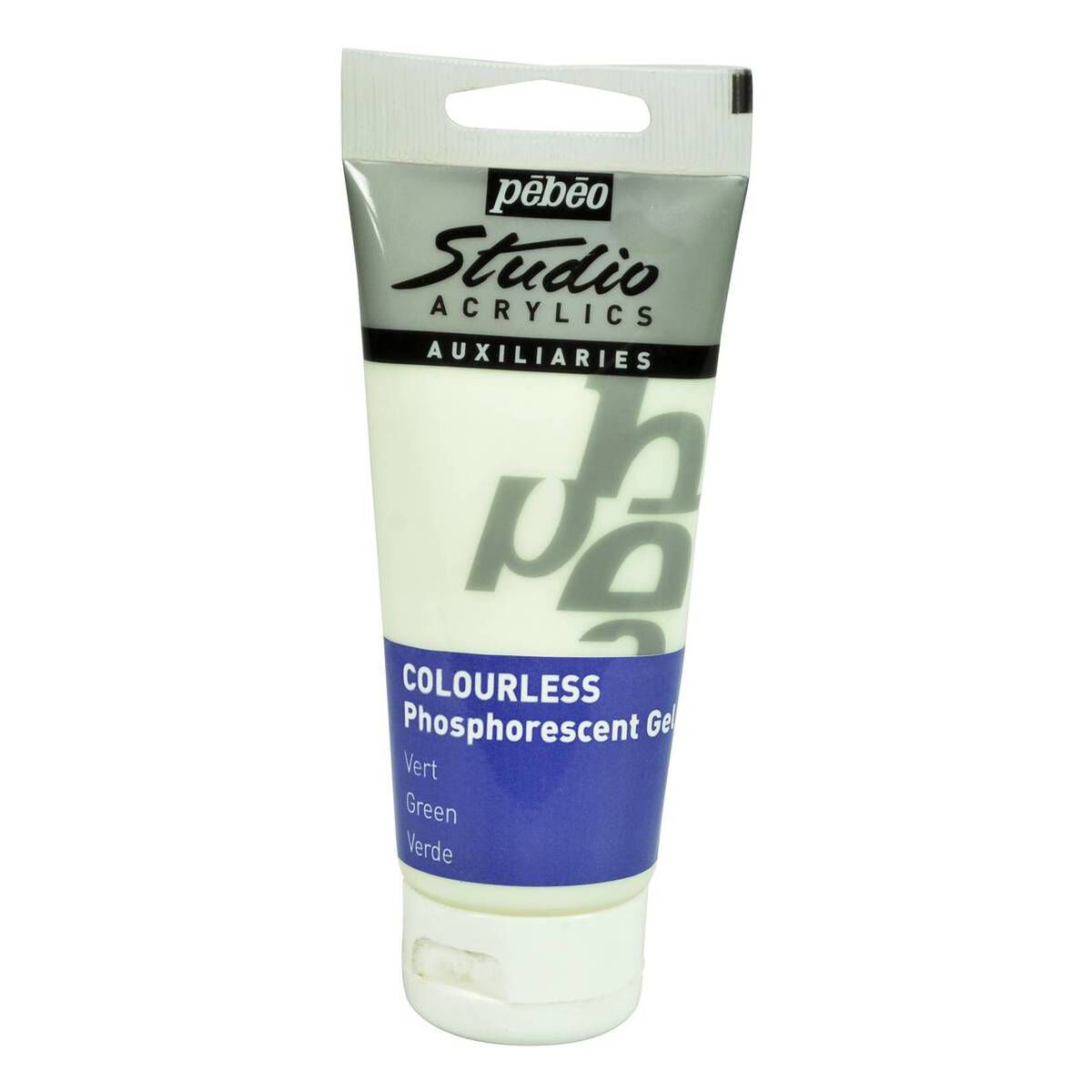 Pebeo Colourless Phosphorescent Gel 100ml | Hobbycraft