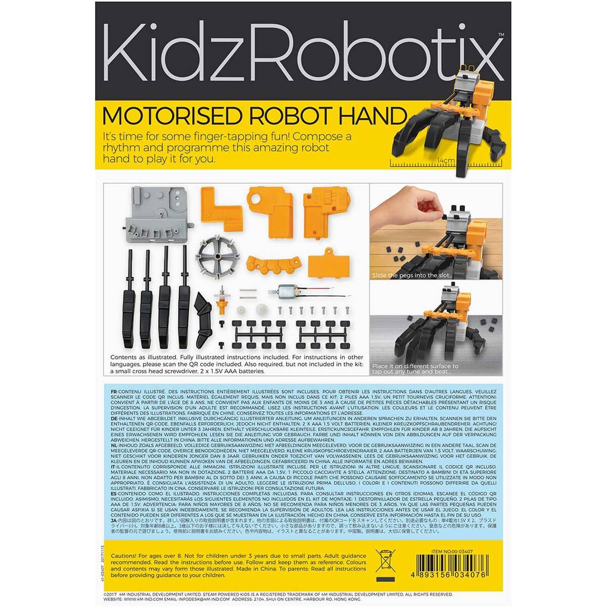 KidzRobotix Motorised Robot Hand | Hobbycraft