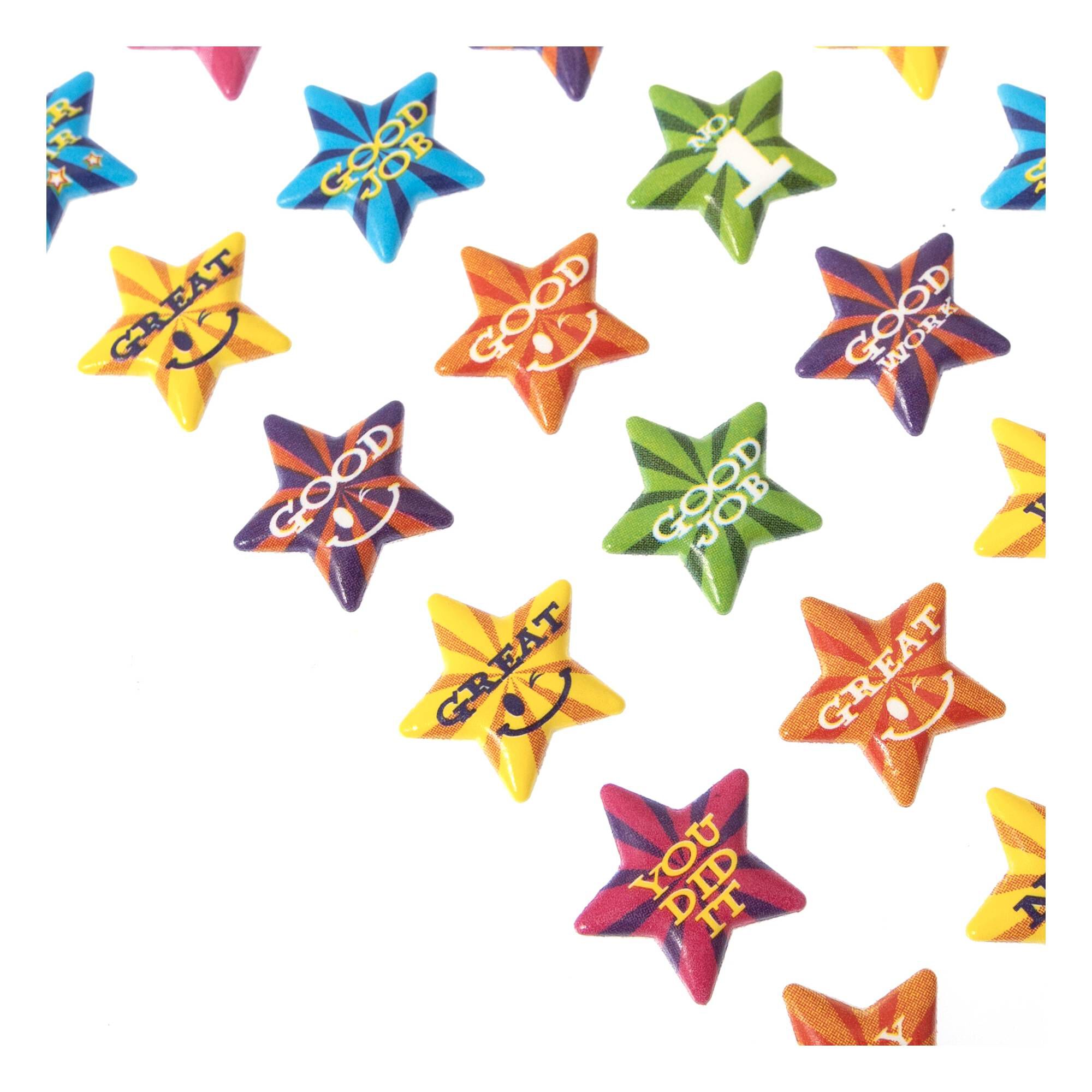 Star Reward Puffy Stickers | Hobbycraft