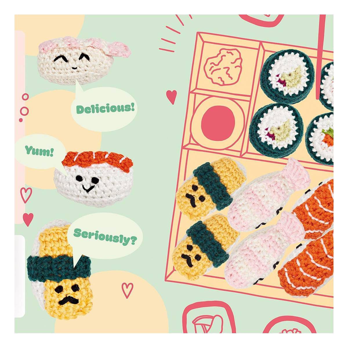 Cute Crocheted Food | Hobbycraft