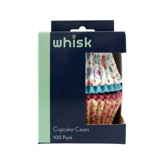 Whisk Ditsy Floral Mix Cupcake Cases 100 Pack | Hobbycraft