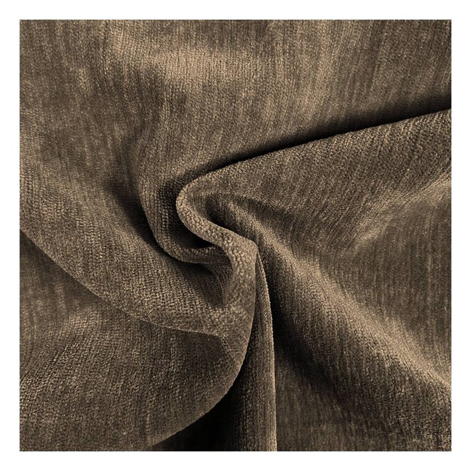 Brown Two Side Brushed Fabric by the Metre | Hobbycraft