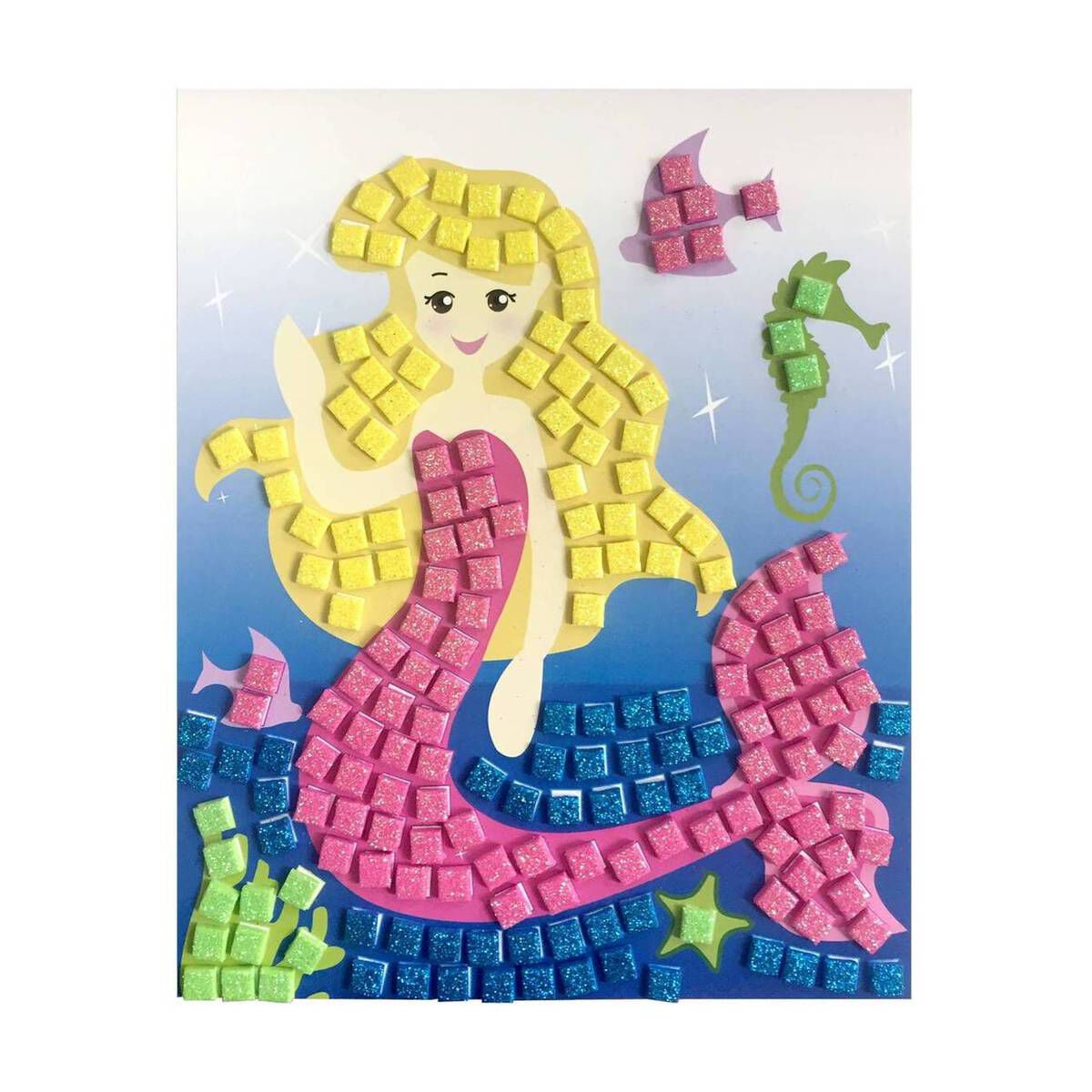 Mermaid Foam Mosaic Art Kit | Hobbycraft