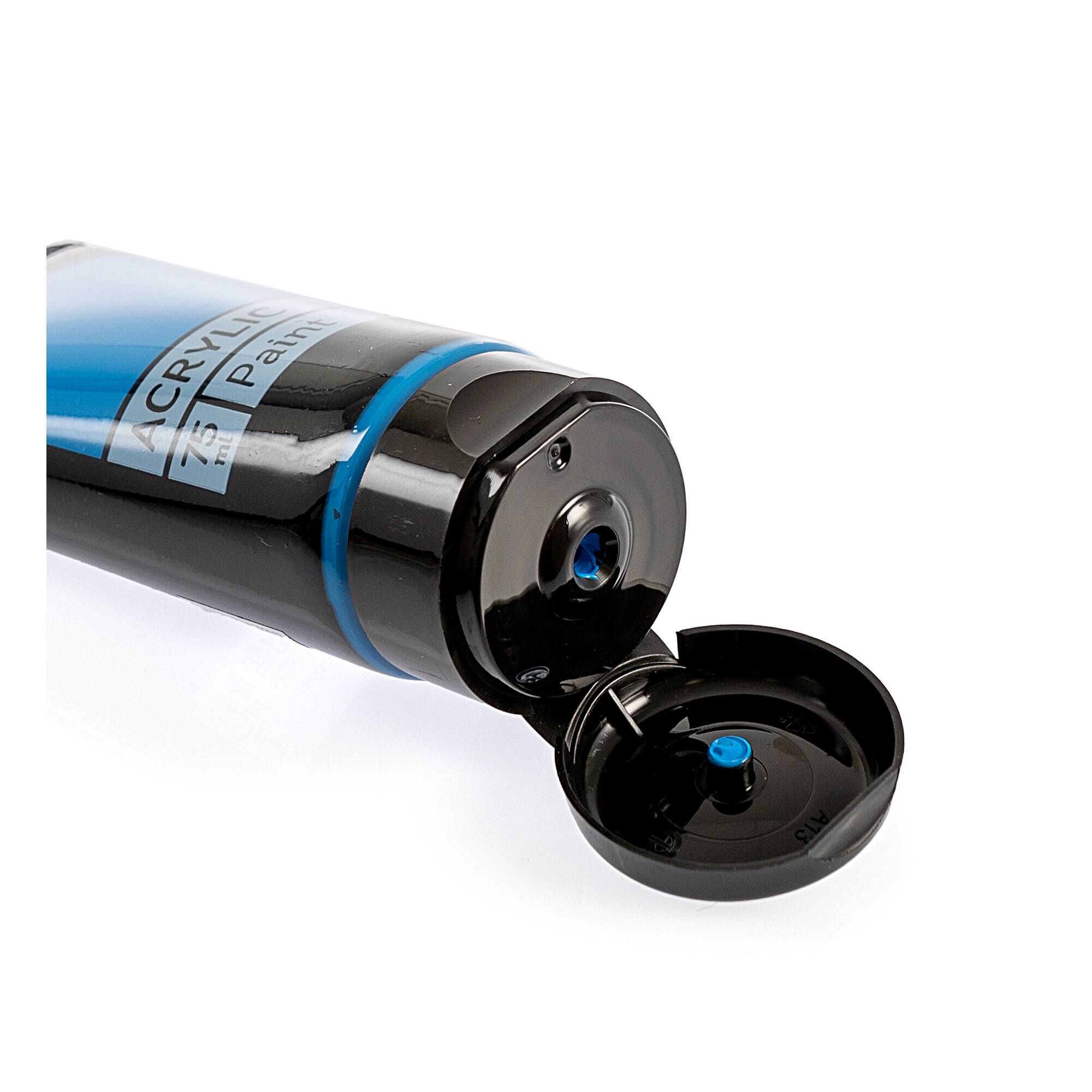 Bright Blue Art Acrylic Paint 75ml | Hobbycraft